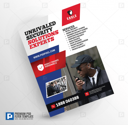 Security Experts Ads Flyer - PSDPixel