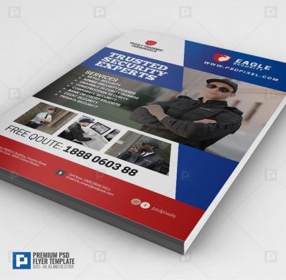 Security Experts Promotional Flyer - PSDPixel