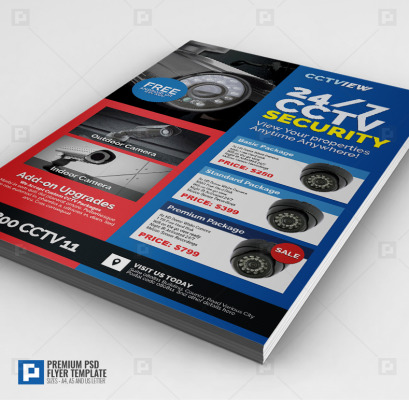 CCTV Package Deal Flyer - PSDPixel