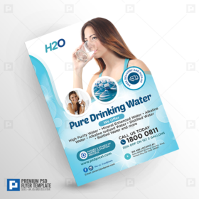 Water Refilling Station Flyer - PSDPixel