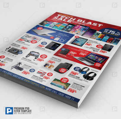 Electronic and Gadget Sale Flyer - PSDPixel