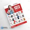 Product Mega Sale and Promotional Flyer - PSDPixel