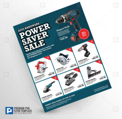 Hardware Sale Flyer - PSDPixel