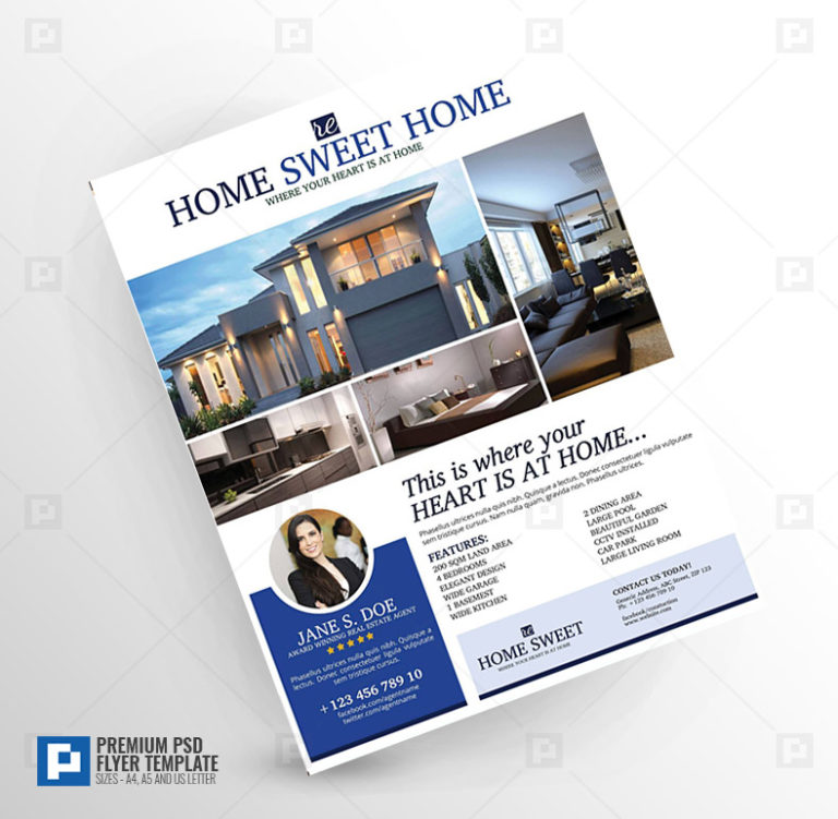 Real Estate Developer Flyer - PSDPixel